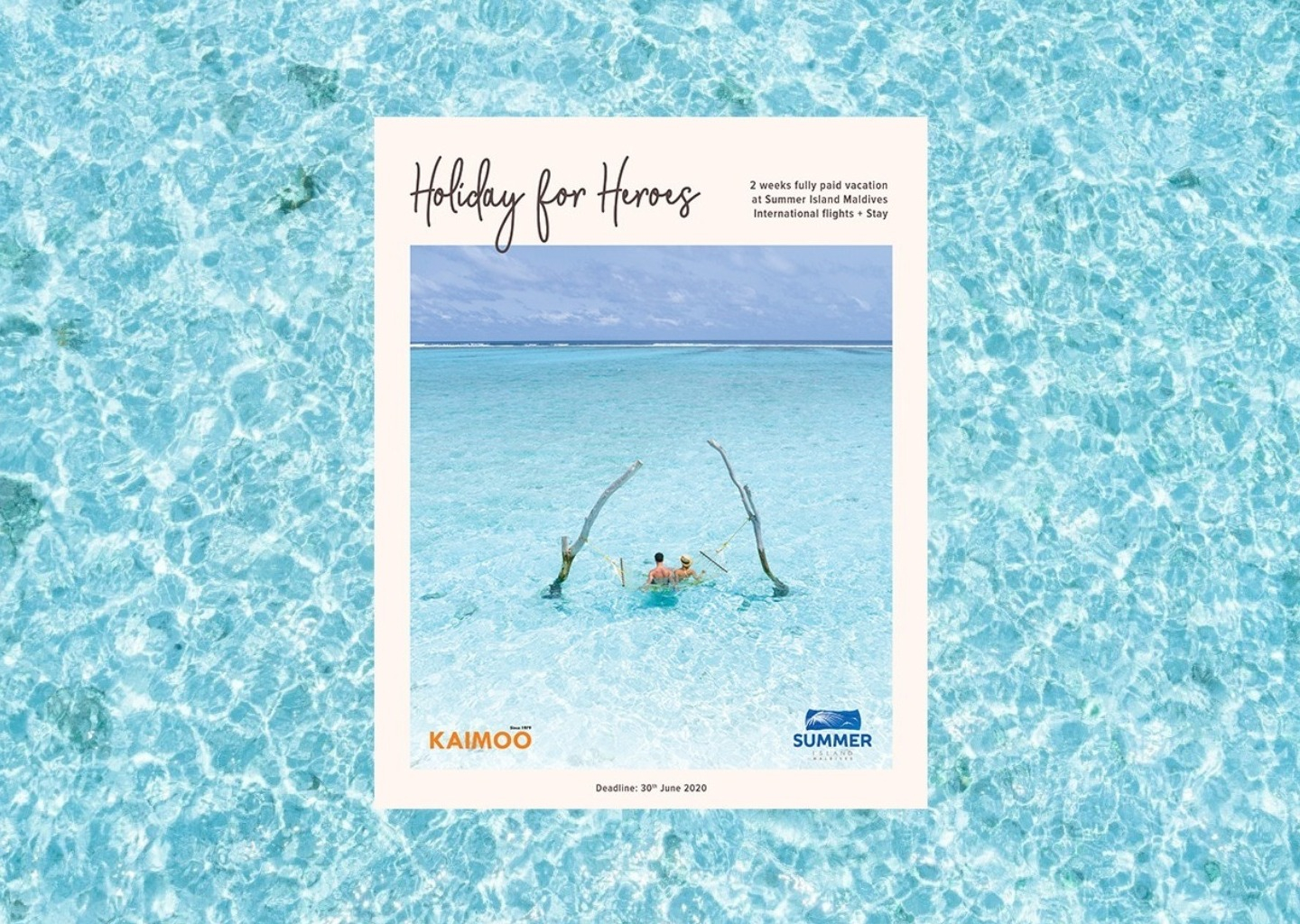 Kaimoo Maldives Offers Summer Island Holiday of a Lifetime for ...
